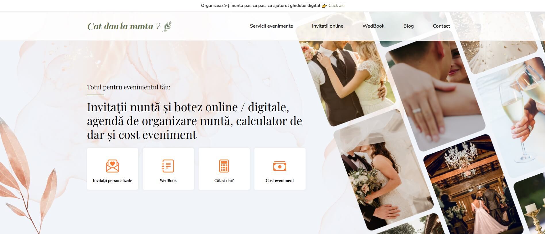 Top 10 modele de invitatii nunta digitale pe care le poți personaliza ...